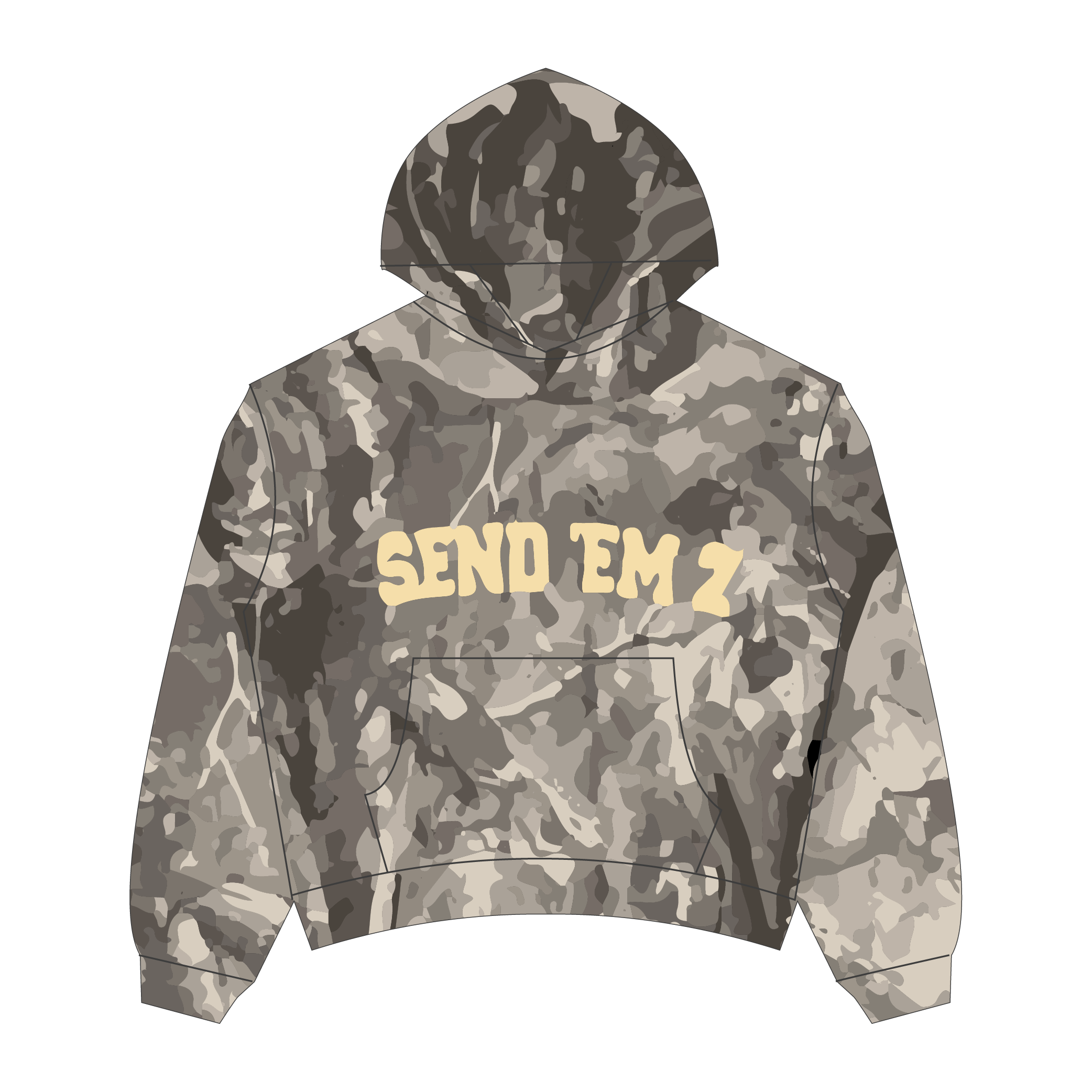 Heaven Arc Logo Hoodie “Light Camo” – HEAVEN